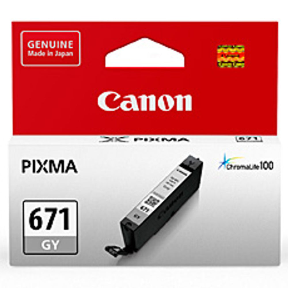 Canon CLI671GY Ink Cartridge - Grey – Georges Cameras