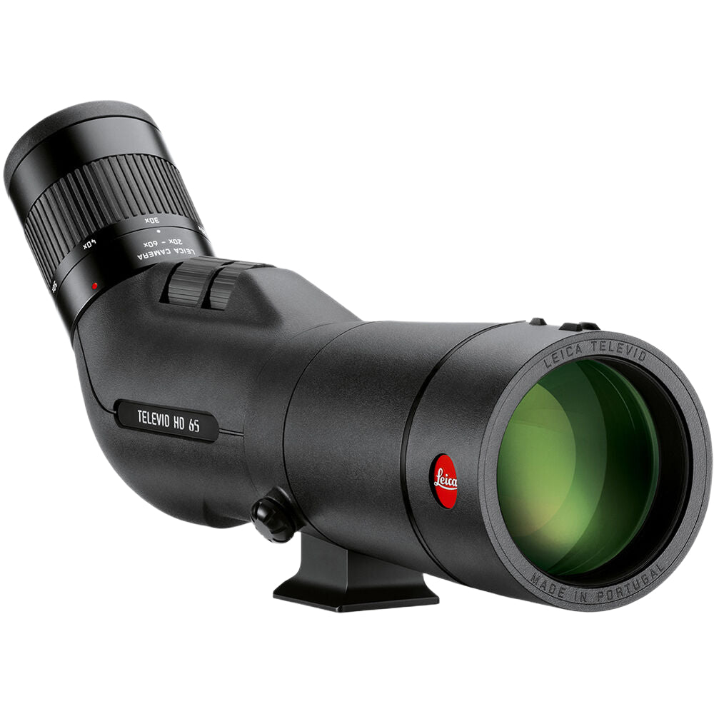 Leica Televid HD 20-60x65 Spotting Scope (Angled Viewing) – Georges Cameras