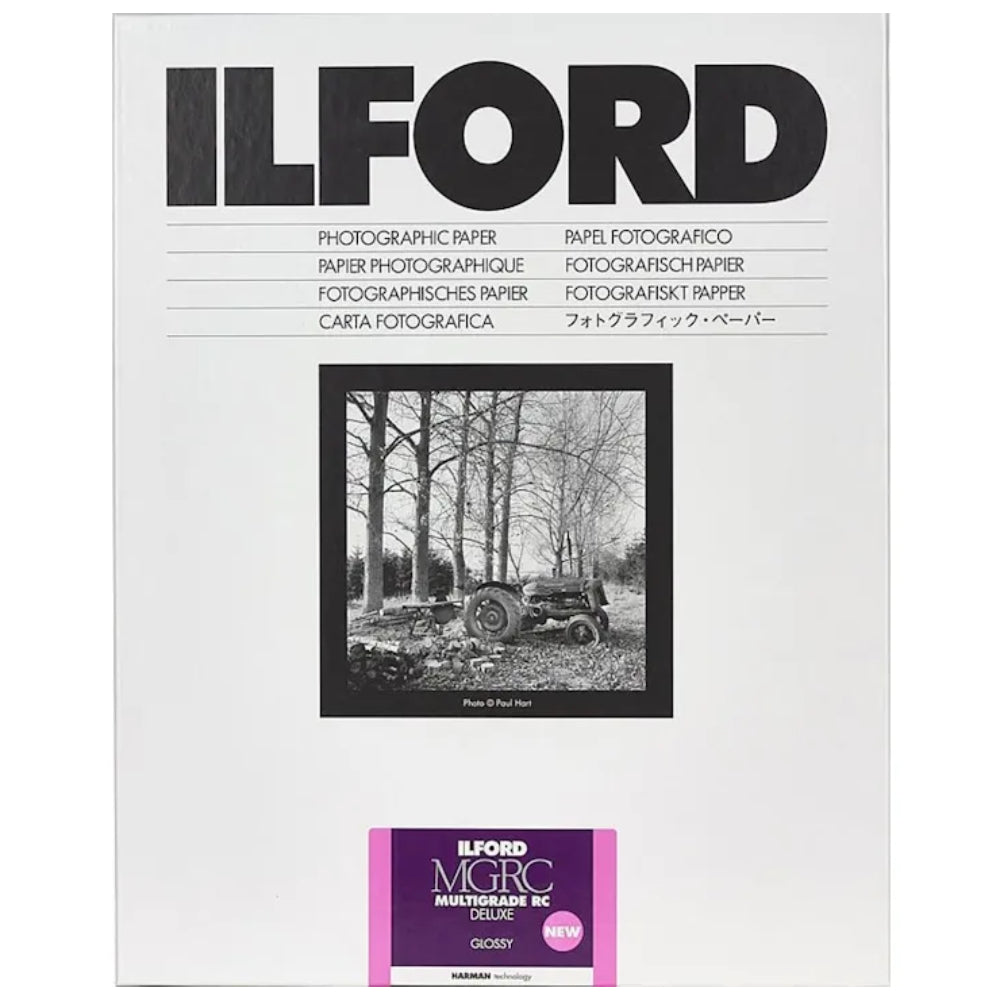Ilford Multigrade Deluxe Gloss Paper 8x10" 25+5 Sheets Darkroom Paper ...