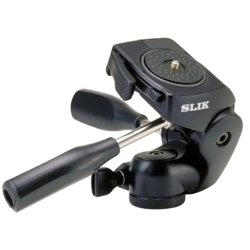 Slik Pro 700DX 3-Way Pan/Tilt Head with Quick Release – Georges Cameras