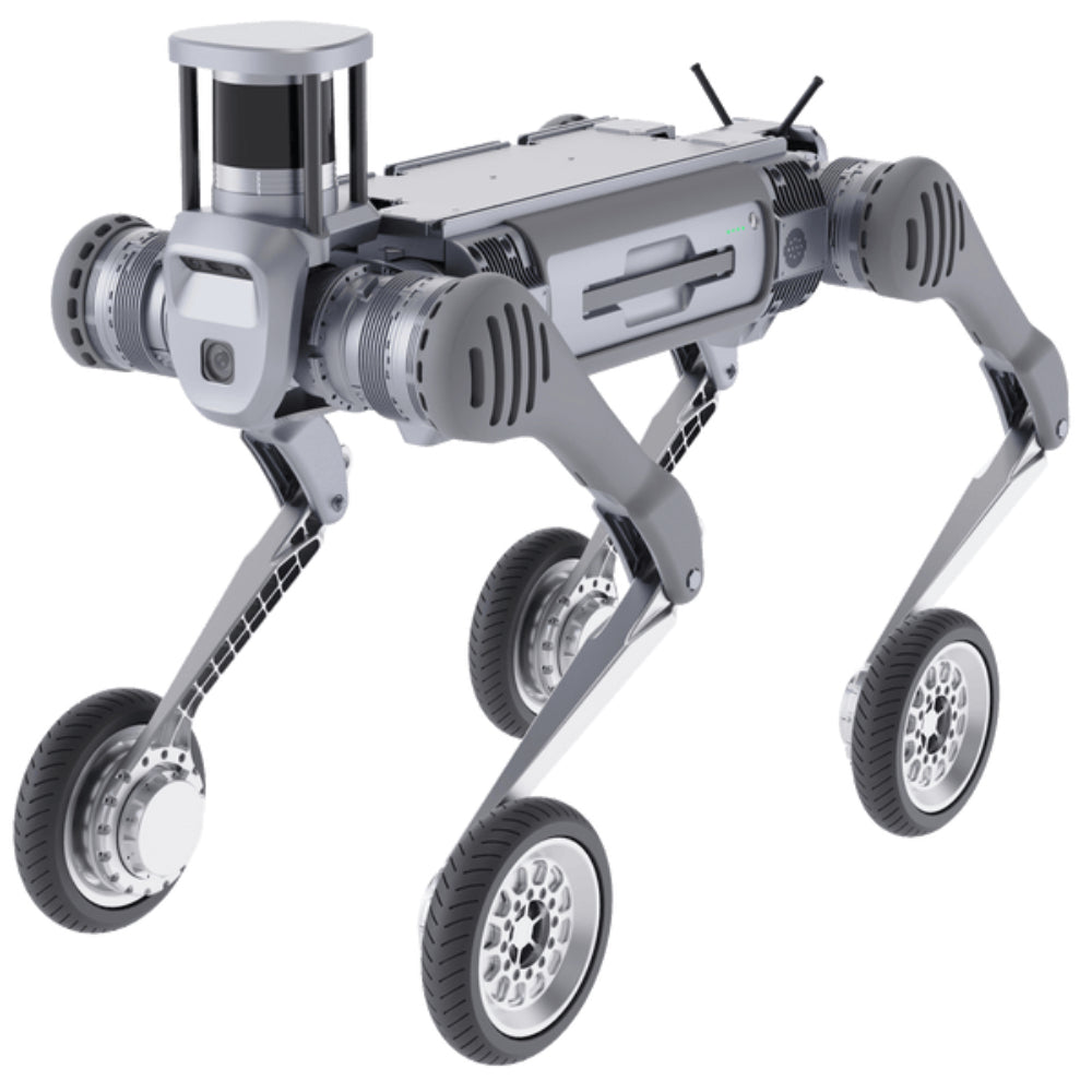 Unitree B2-W Industrial Quadruped Robotic Dog with LiDAR and Wheels ...