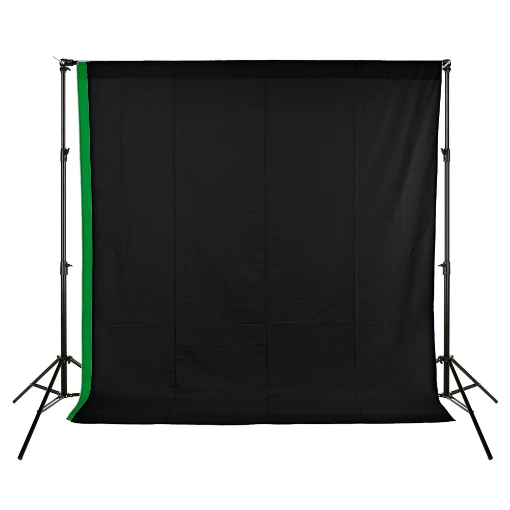 Xlite Backround Kit with Black/Chromakey Muslin