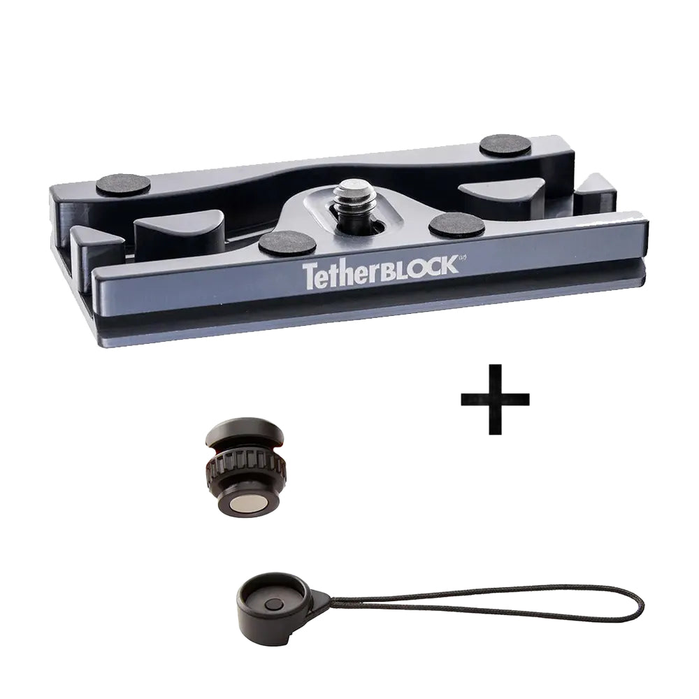 Tether Tools Tetherblock Arca Graphite + TetherGuard TG020