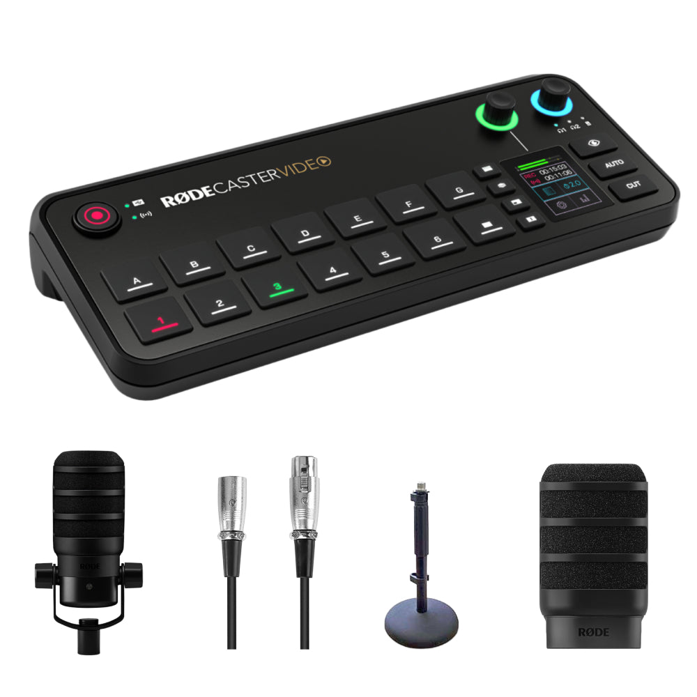 Rode RODECaster Video Single Person Pro Streamer Kit
