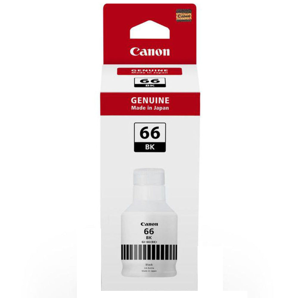 Canon GI66BK Megatank Ink Bottle Black - 6000 Pages – Georges Cameras