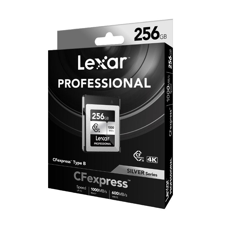 Lexar Professional Silver 256GB CFexpress Type B 1750MB/s Memory Card ...
