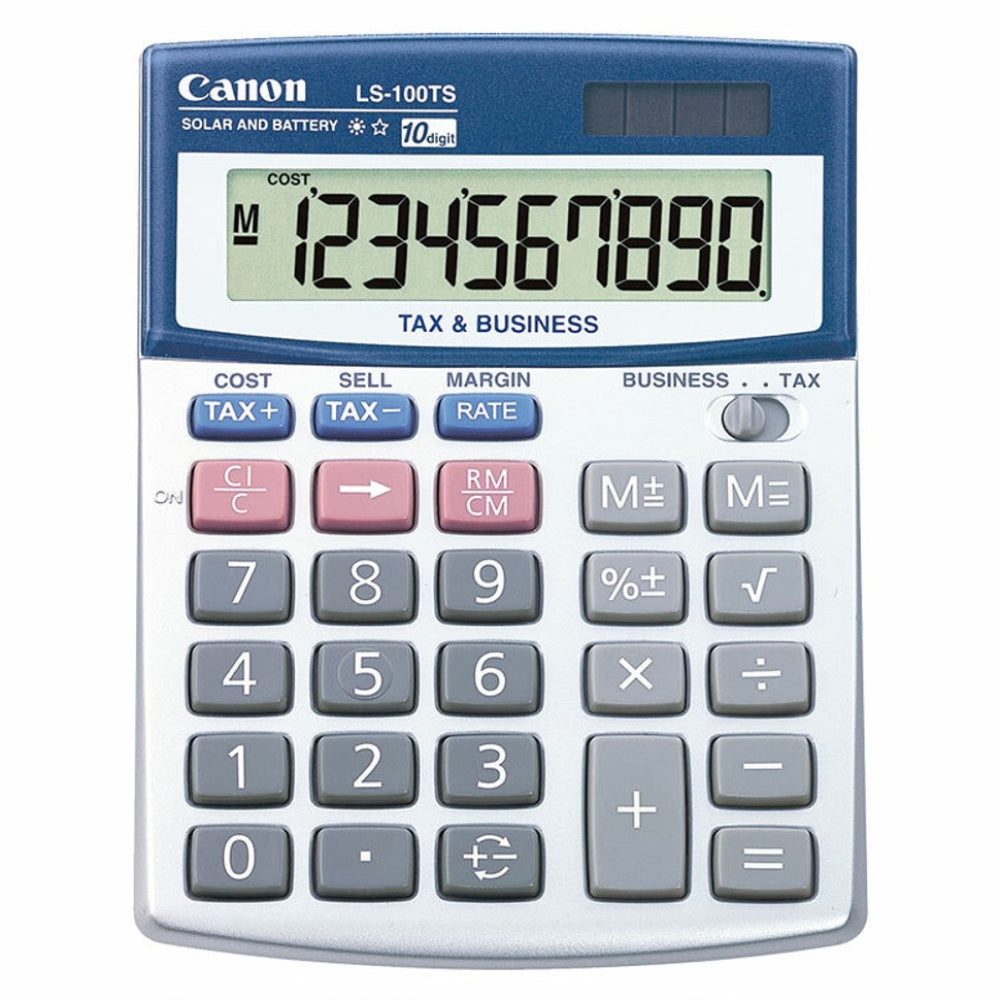 Canon LS100TS Calculator Desktop Dual Power - 10 Digit – Georges Cameras