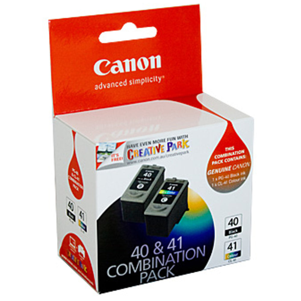 Canon PG40CL41CP Combo Twin Pack - Black & Colour