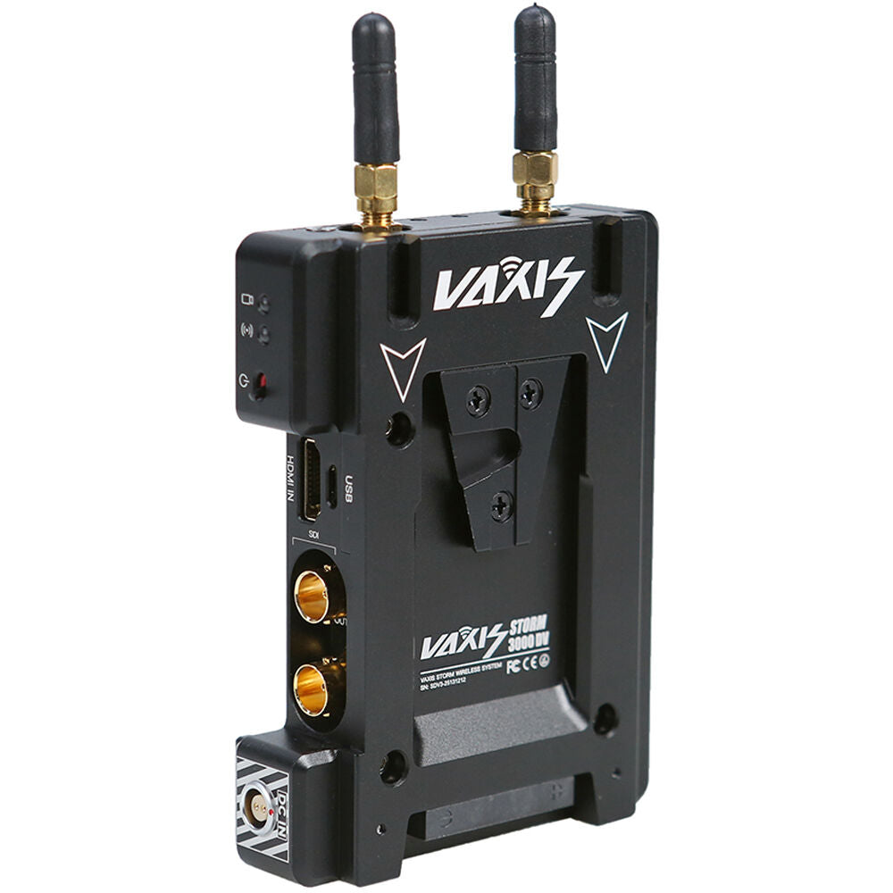 Vaxis Storm 3000 DV Wireless Video Transmitter with Dual V-Mount Plate ...