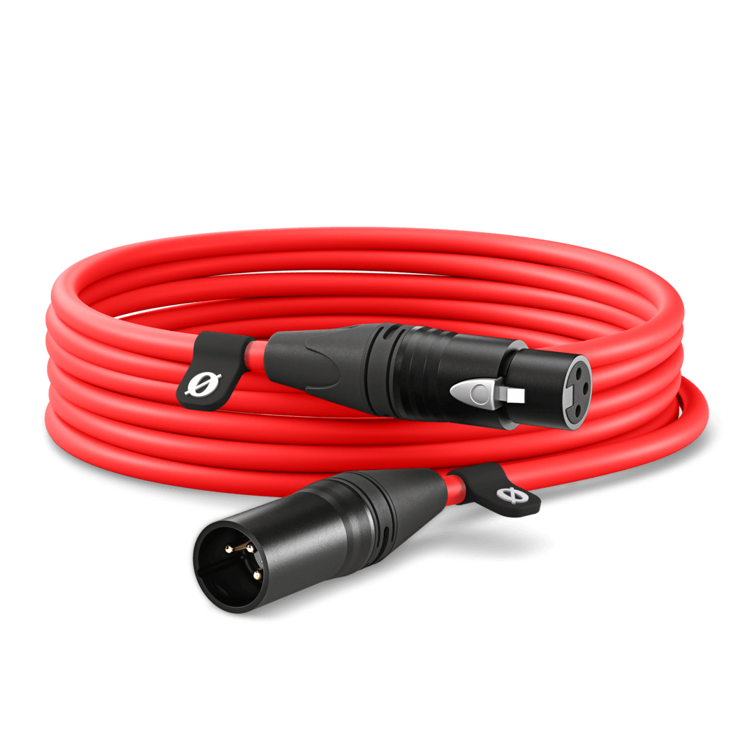 Rode XLR-Cable 6M Red – Georges Cameras