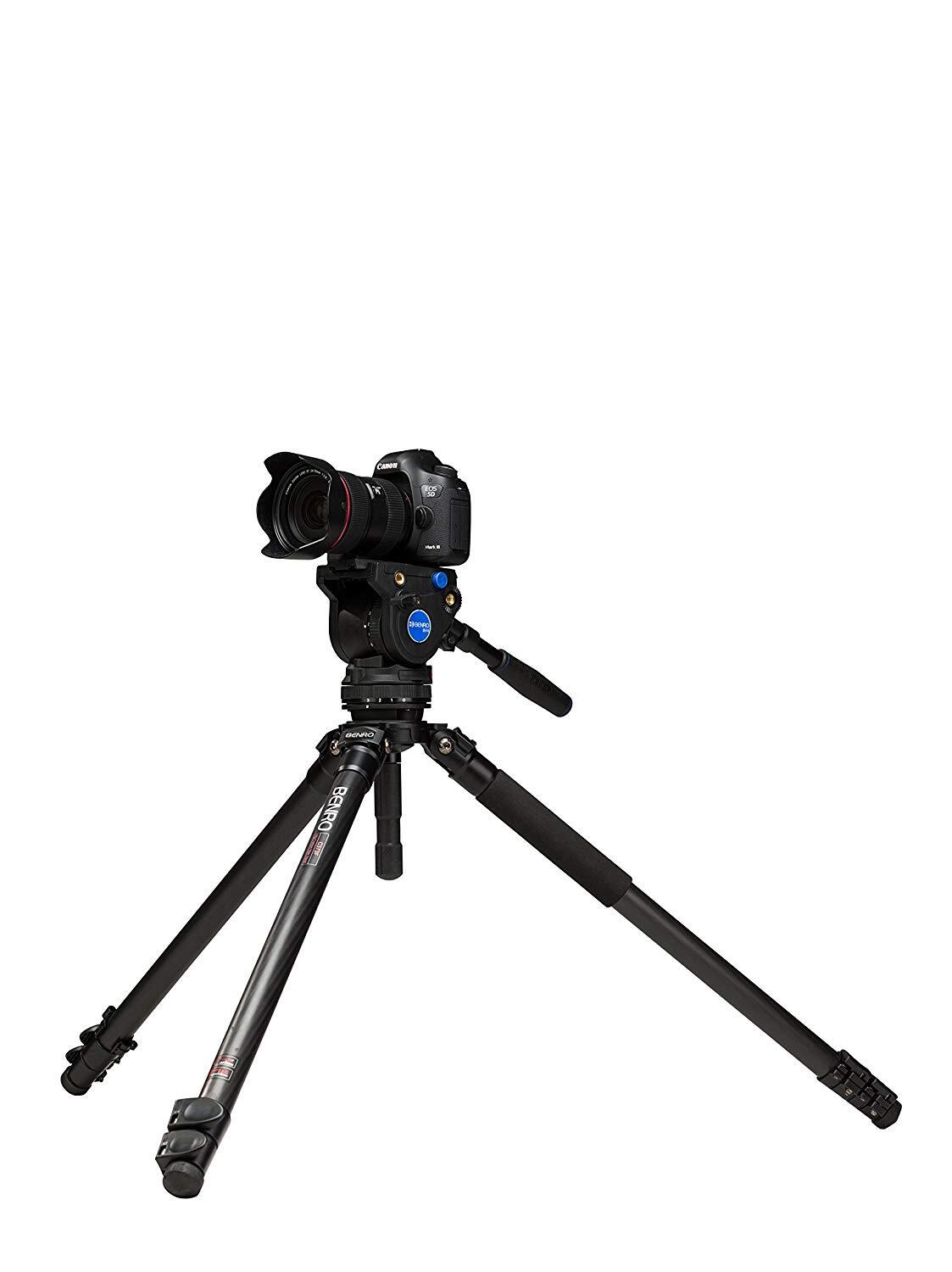 Benro C373F Series 3 Carbon Fiber Video Tripod and BV4 Head – Georges ...