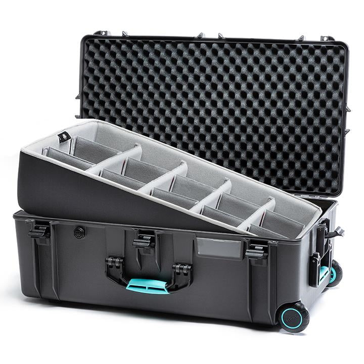 HPRC 2745W - Wheeled Hard Case with Second Skin Liner & Dividers (Grav