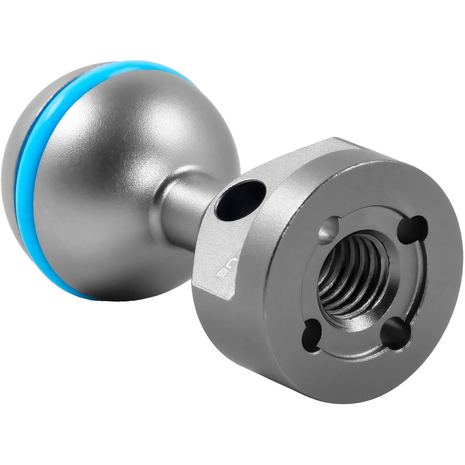 Kondor Blue Ball Head to 3/8" Accessory Mount for Magic Arms (Space Gr