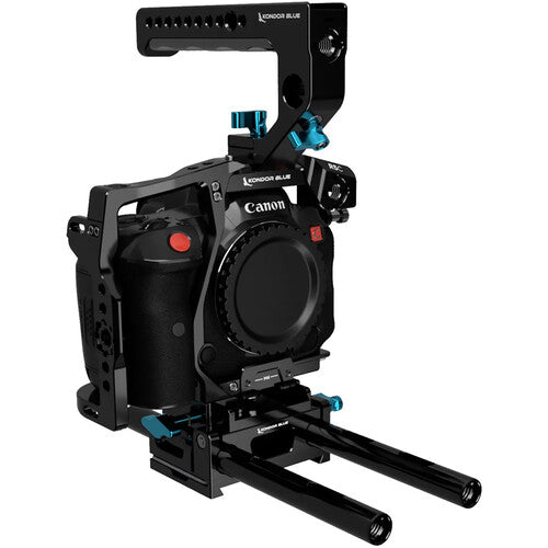 Kondor Blue Canon R5C Base Rig (Raven Black)