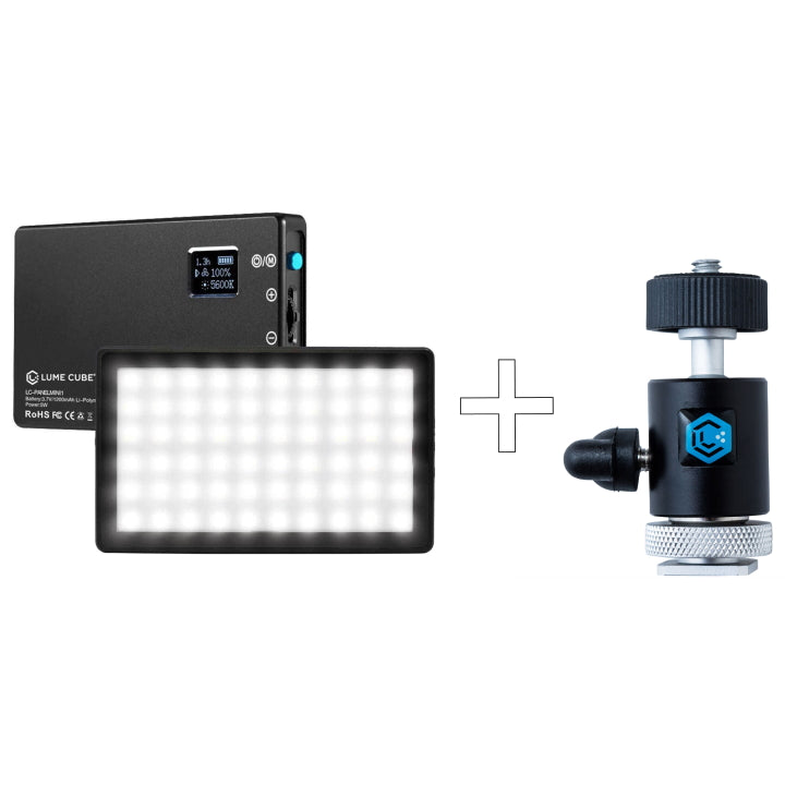 Lume Cube Panel Mini with Ballhead Camera Mount – Georges Cameras