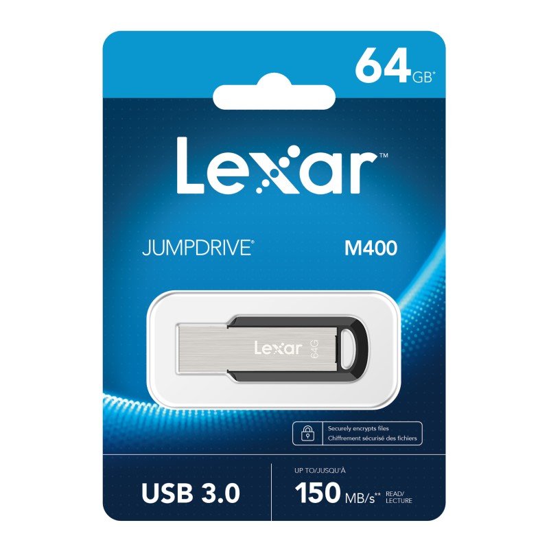 Lexar JumpDrive M400 USB 3.0 Flash Drive 64GB