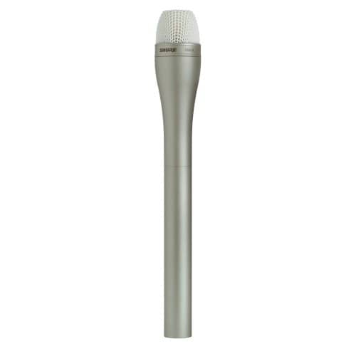 Shure Microphone Dynamic Lo Z Interview Omni Champagne – Georges Cameras