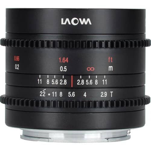 Laowa 9mm T2.9 Zero-D Cine - Fuji X – Georges Cameras